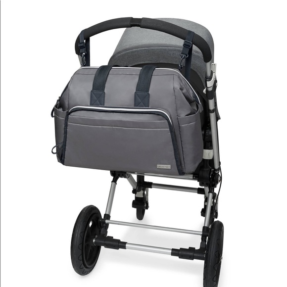 Skip Hop | Bags | Skip Hop Mainframe Wide Open Diaper Satchel Slate ...